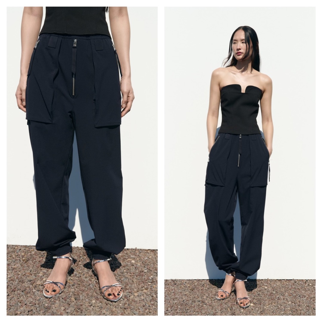 Zara cargo pants limited edition on Carousell