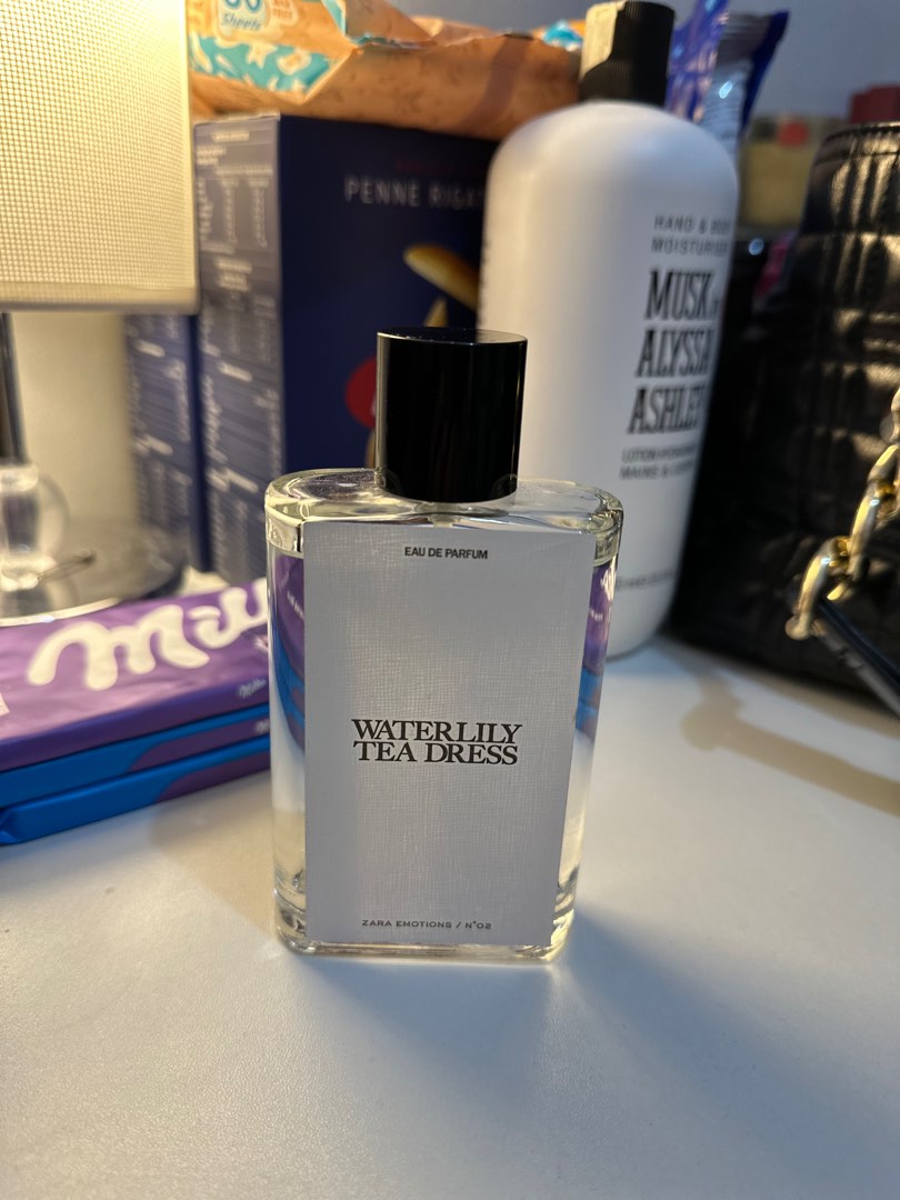 Repriced from 1,100!! Zara Waterlily Tea Dress Perfume 90ml on Carousell