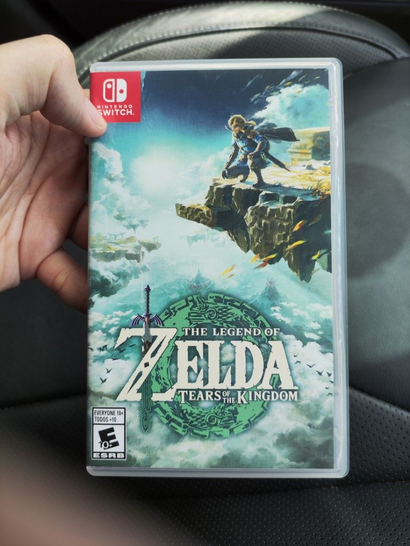 Zelda tears of the kingdom totk nintendo switch game, Video Gaming ...