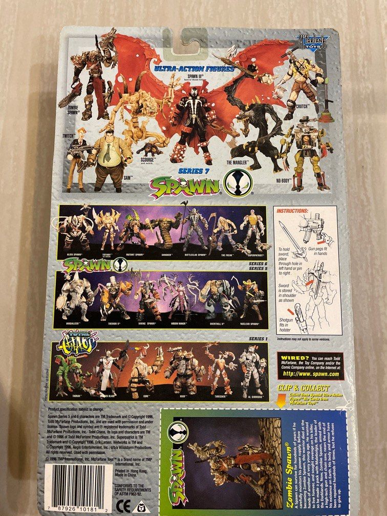 Zombie Spawn, Spawn Series 7, Hobbies & Toys, Toys & Games on Carousell