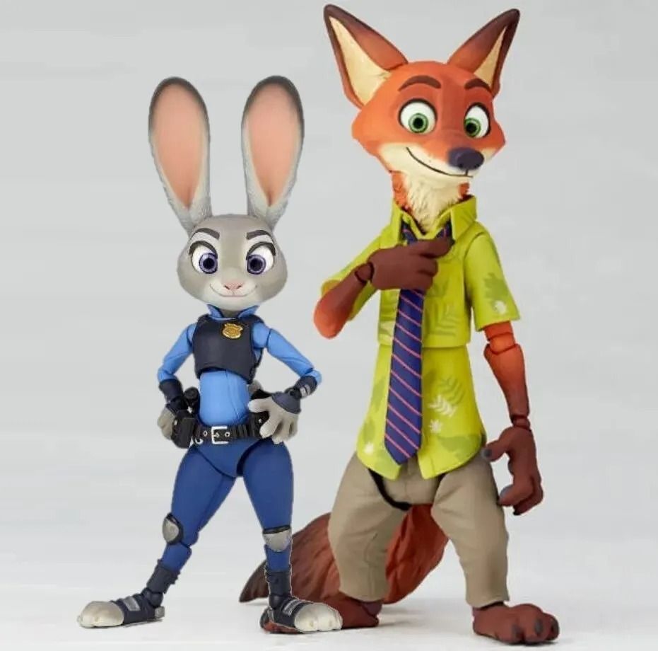 Zootopia bundle Nick and Judy, Hobbies & Toys, Toys & Games on Carousell