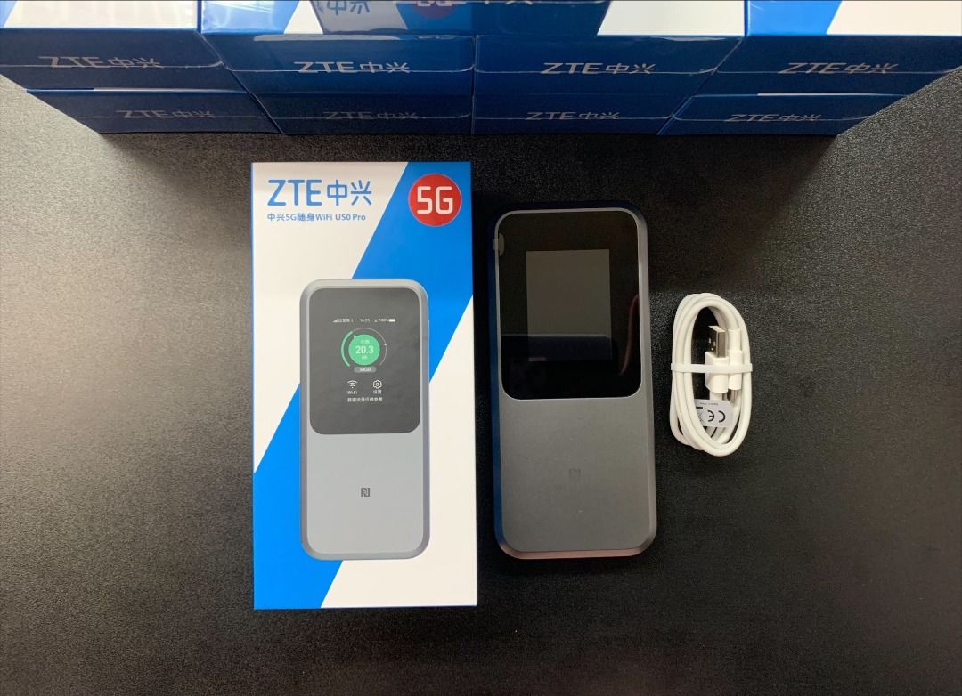 ZTE MU5120 2.975Gbps 5G 4G+ LTE Wi-Fi 6 AX3600 (CAN'T MODIFY) Touch ...