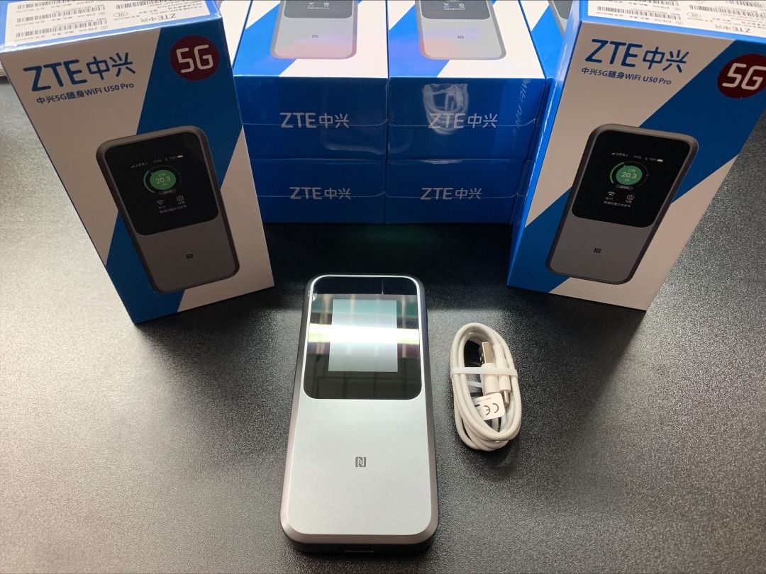 ZTE MU5120 2.975Gbps 5G 4G+ LTE Wi-Fi 6 AX3600 (CAN'T MODIFY) Touch ...