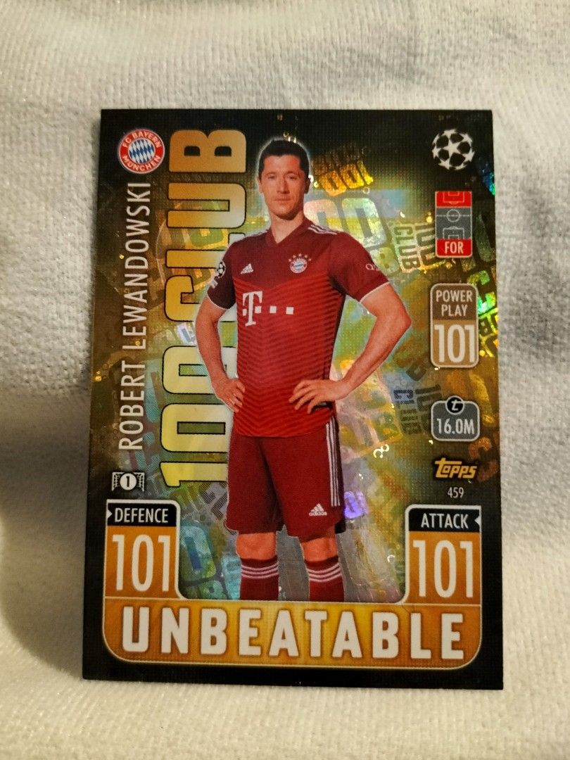 100 CLUB (Robert Lewandowski) - Match Attax, Hobbies & Toys ...