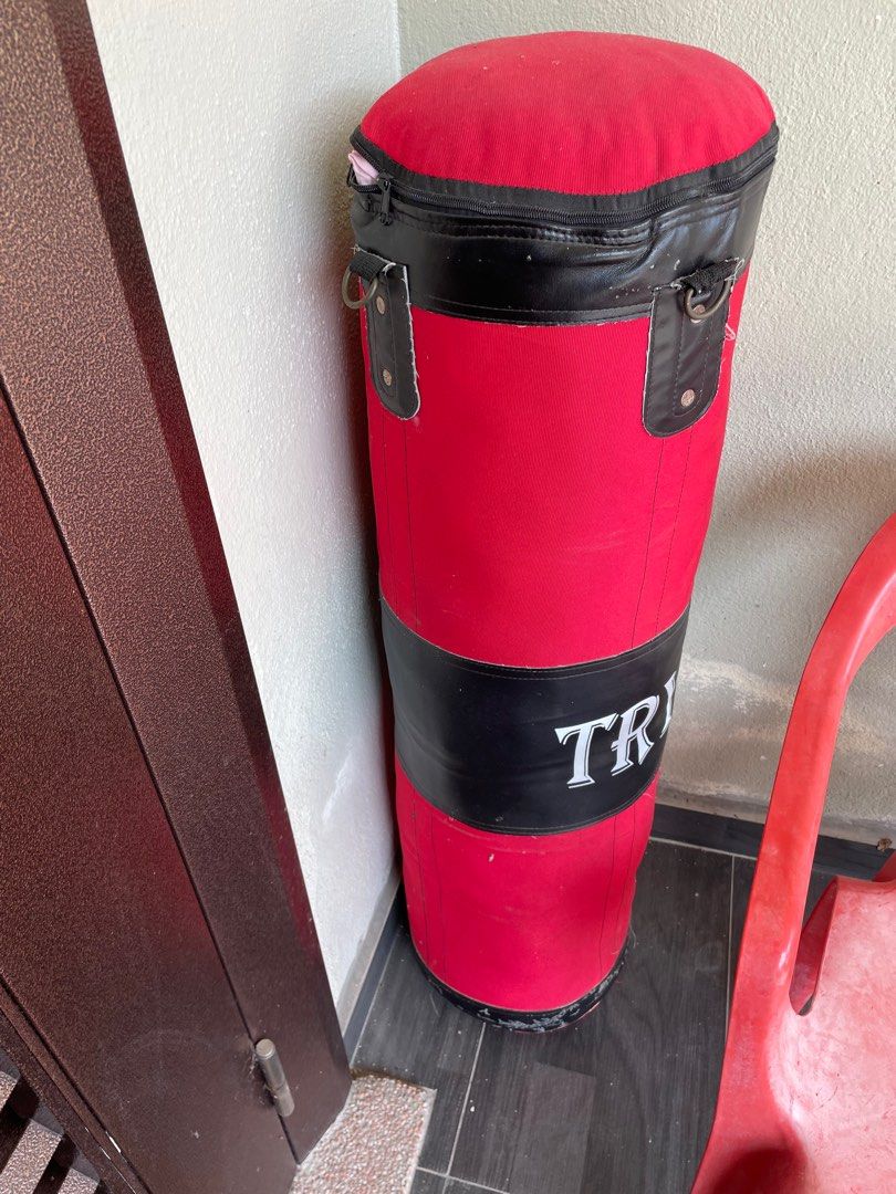 100cm 23 kg boxing sandbag, Sports Equipment, Exercise & Fitness ...