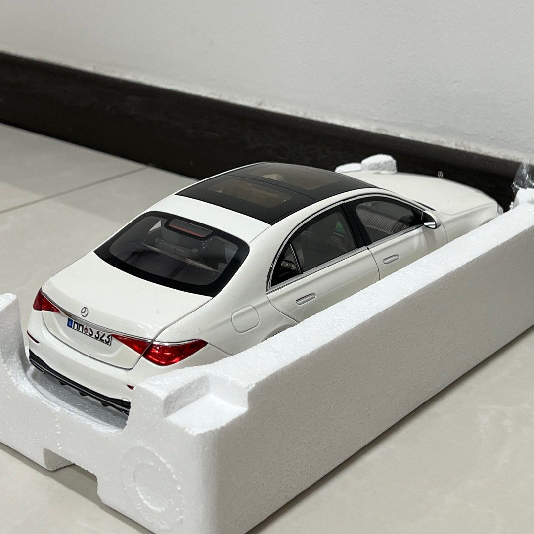 1:18 Norev Mercedes Benz S Class W223 2021 (White), Hobbies & Toys ...