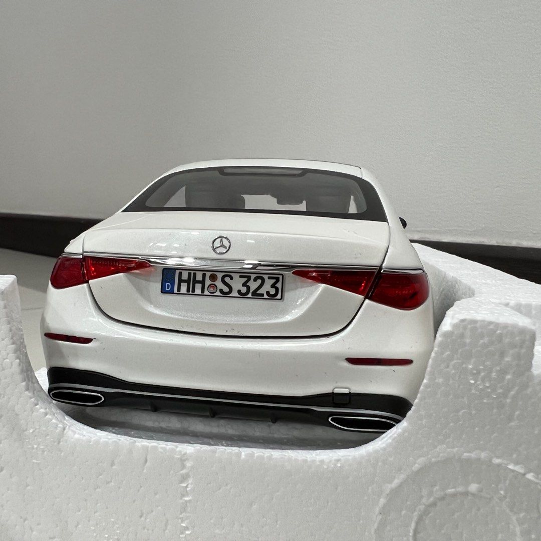 1:18 Norev Mercedes Benz S Class W223 2021 (White), Hobbies & Toys ...