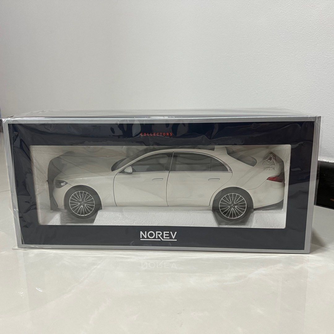 1:18 Norev Mercedes Benz S Class W223 2021 (White), Hobbies & Toys ...