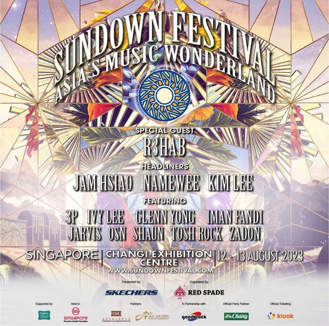 [13 Aug] Sundown festival day 2, Tickets & Vouchers, Event Tickets on ...