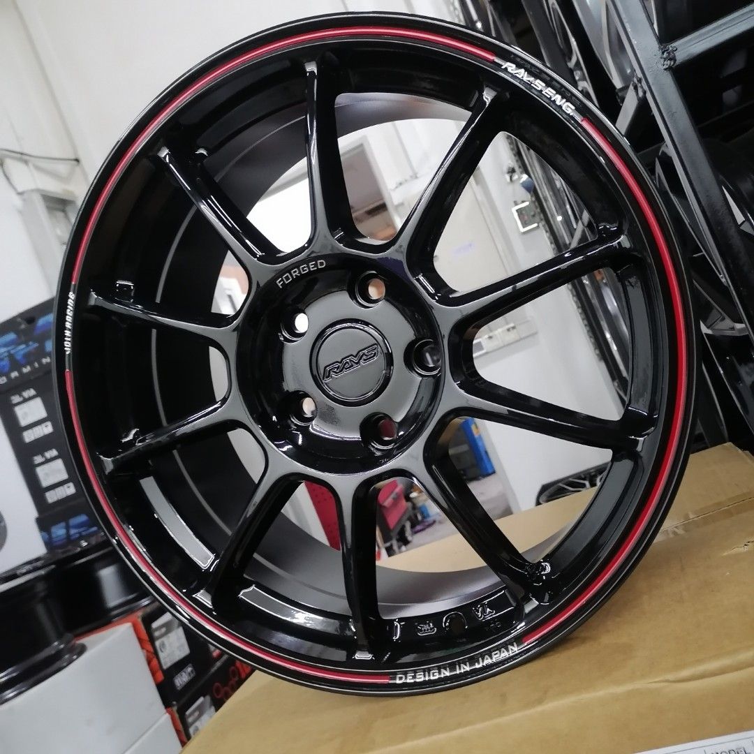 17' ZE40 design sport rim 5x112 5x114.3, Car Accessories, Tyres & Rims on Carousell