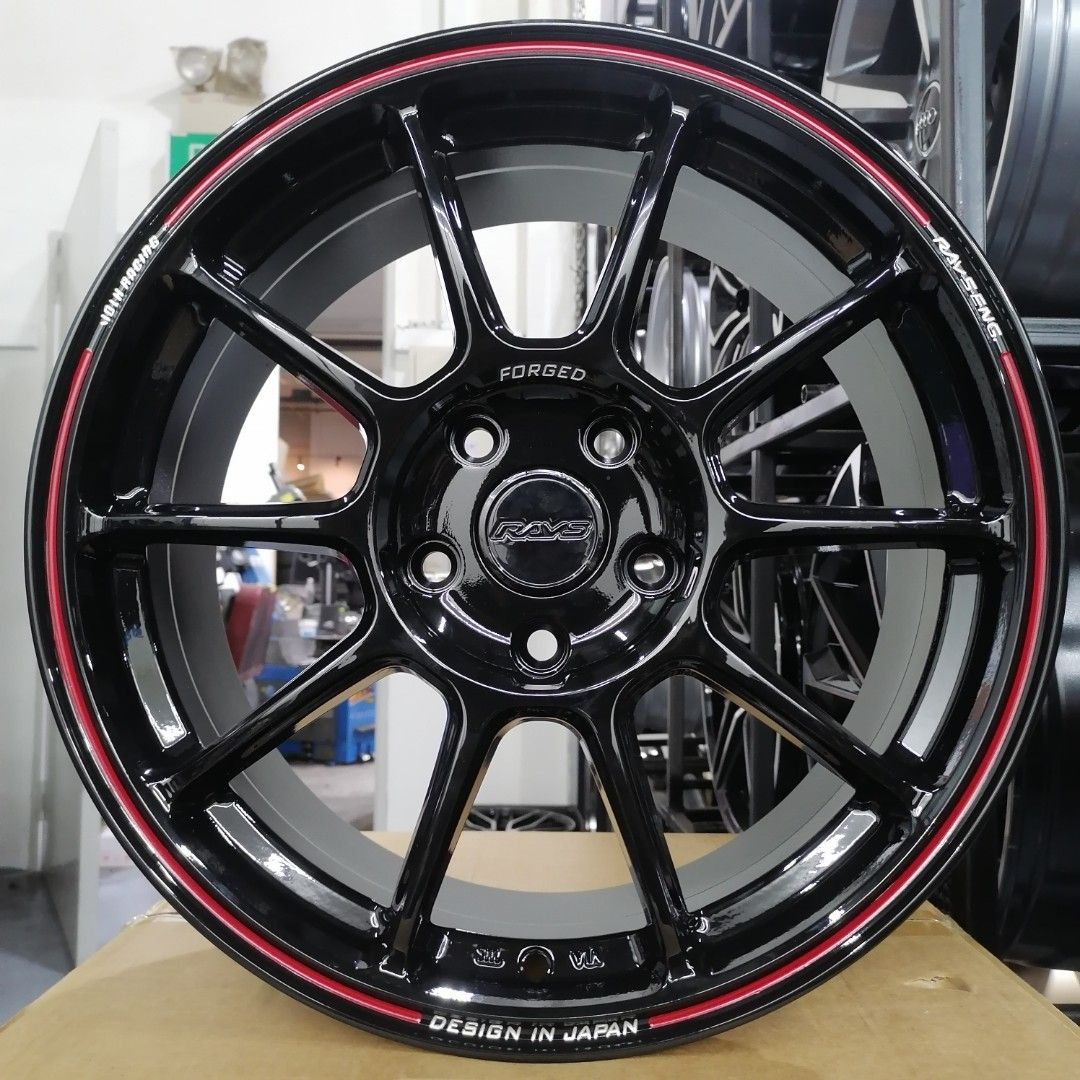 17' ZE40 design sport rim 5x112 5x114.3, Car Accessories, Tyres & Rims ...