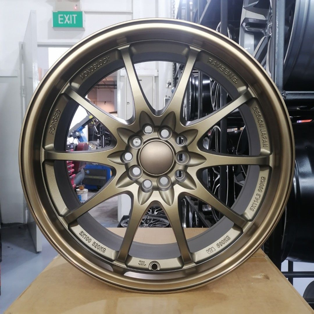 18' CE28 design sport rim 5x100 5x114.3, Car Accessories, Tyres & Rims ...