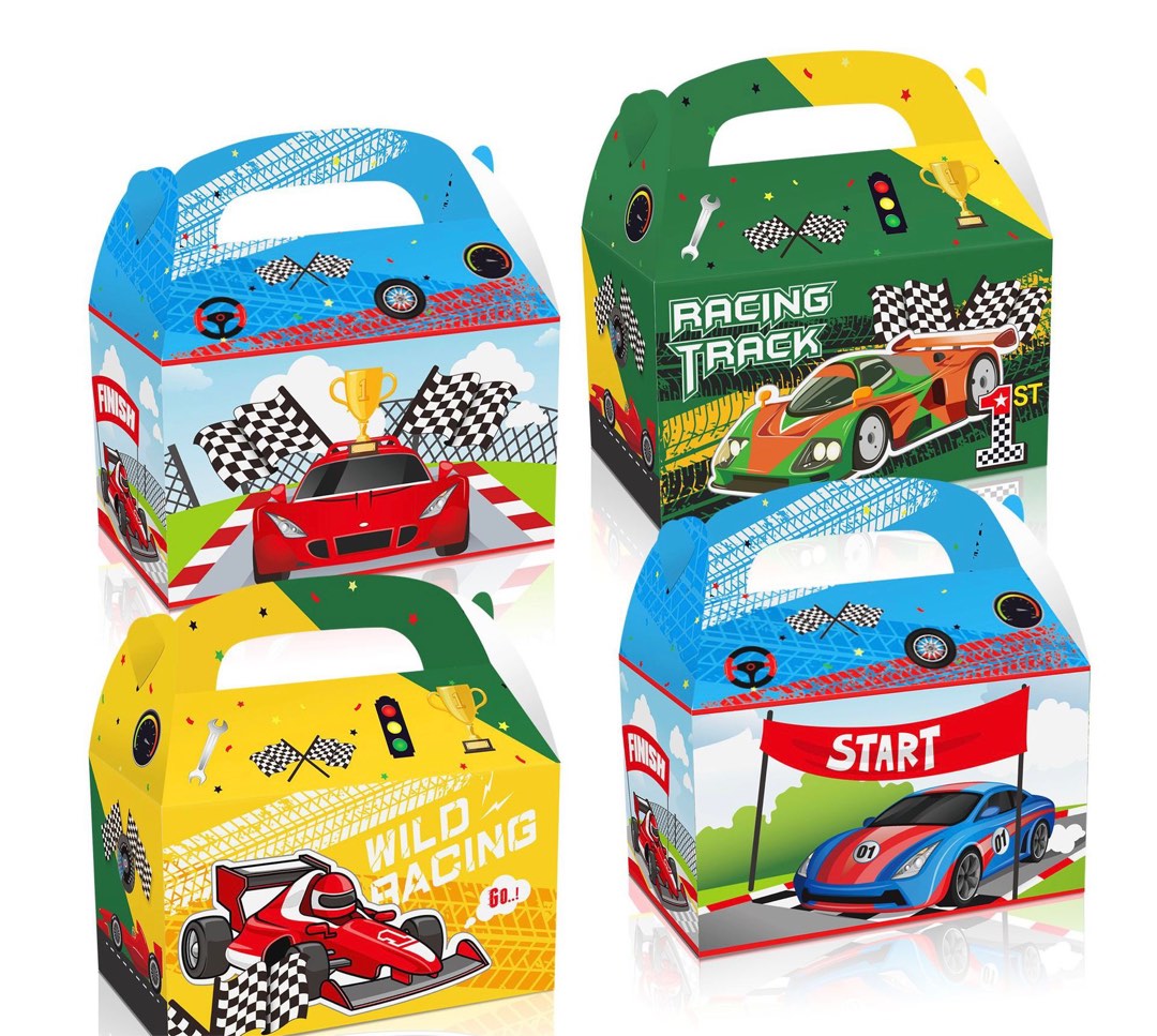 $1 each | Cars Theme Goodie Bag | Gift Box | Racing Car Birthday theme ...