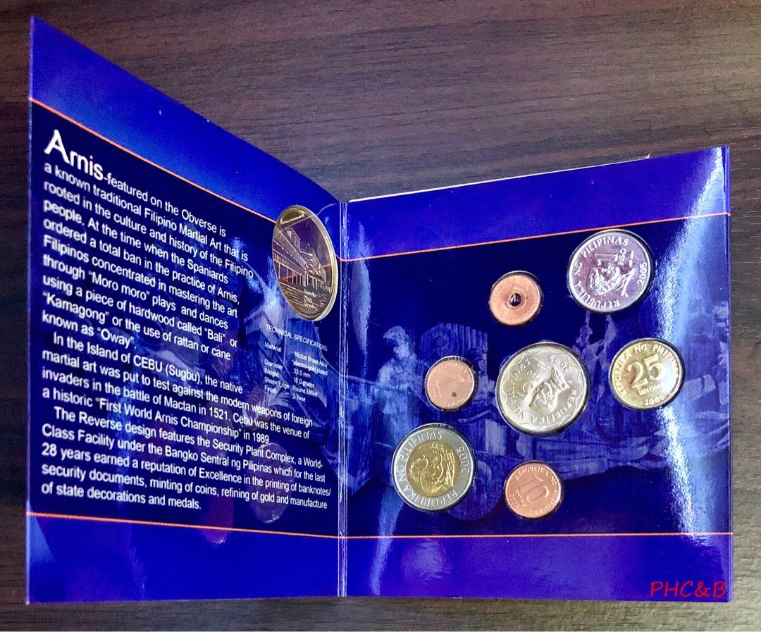 2005 ARNIS - Philippine Brilliant Uncirculated, Hobbies & Toys ...