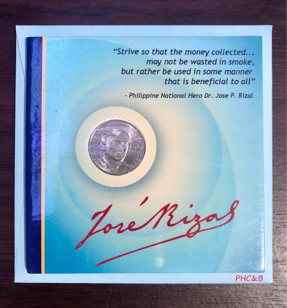 2011 1 Piso Jose Rizal in Blue Blister Pack Commemorative on Carousell