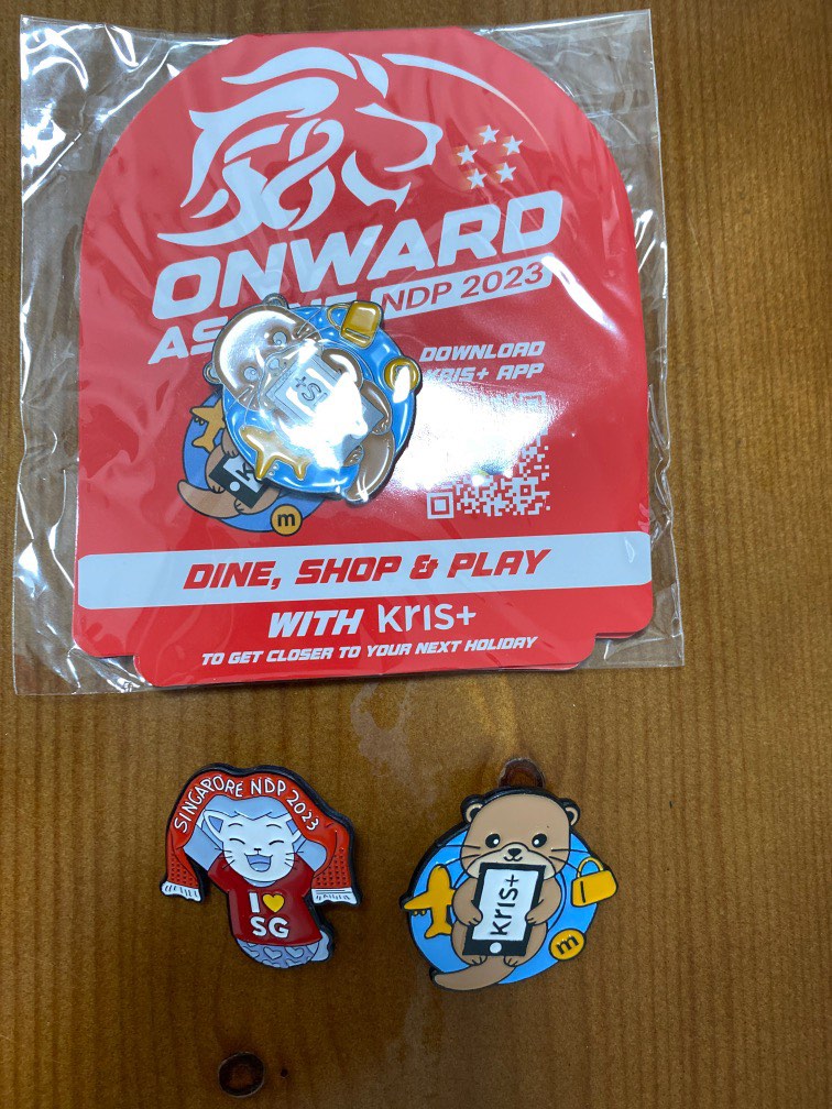 2023 NDP collectibles pin, Everything Else on Carousell