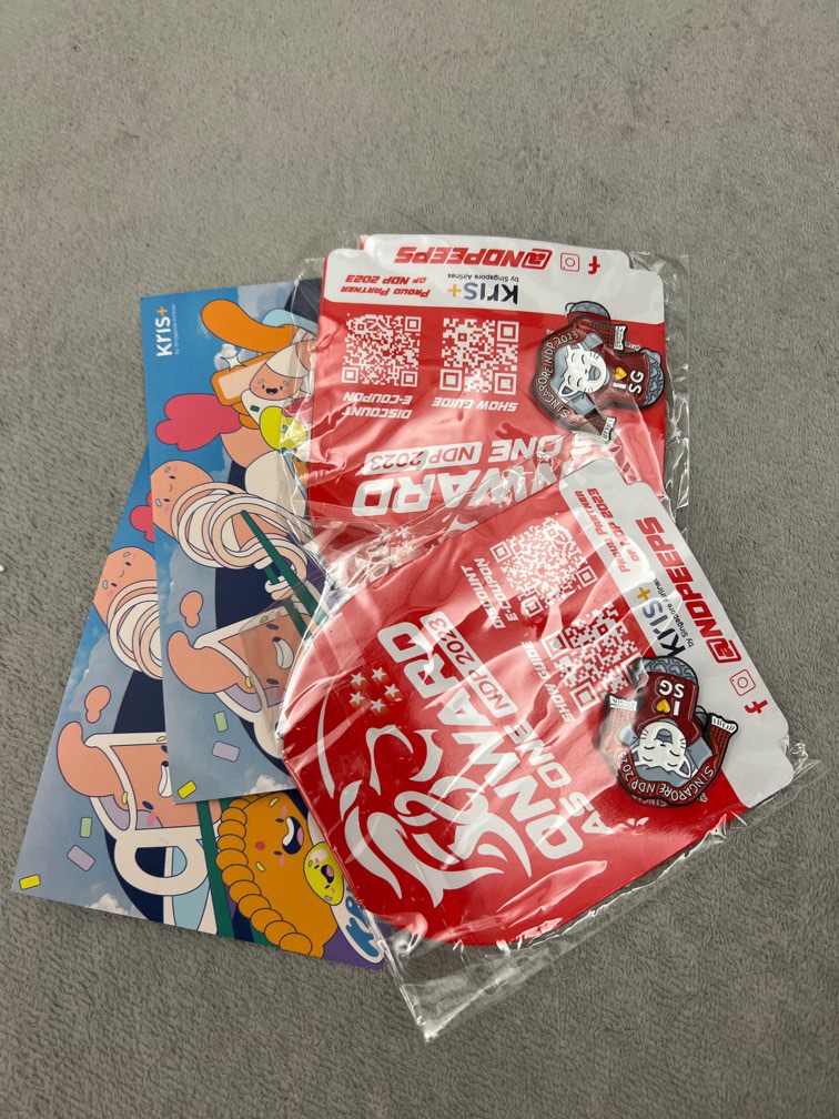 2023 ndp pins Merlion otters, Hobbies & Toys, Memorabilia ...