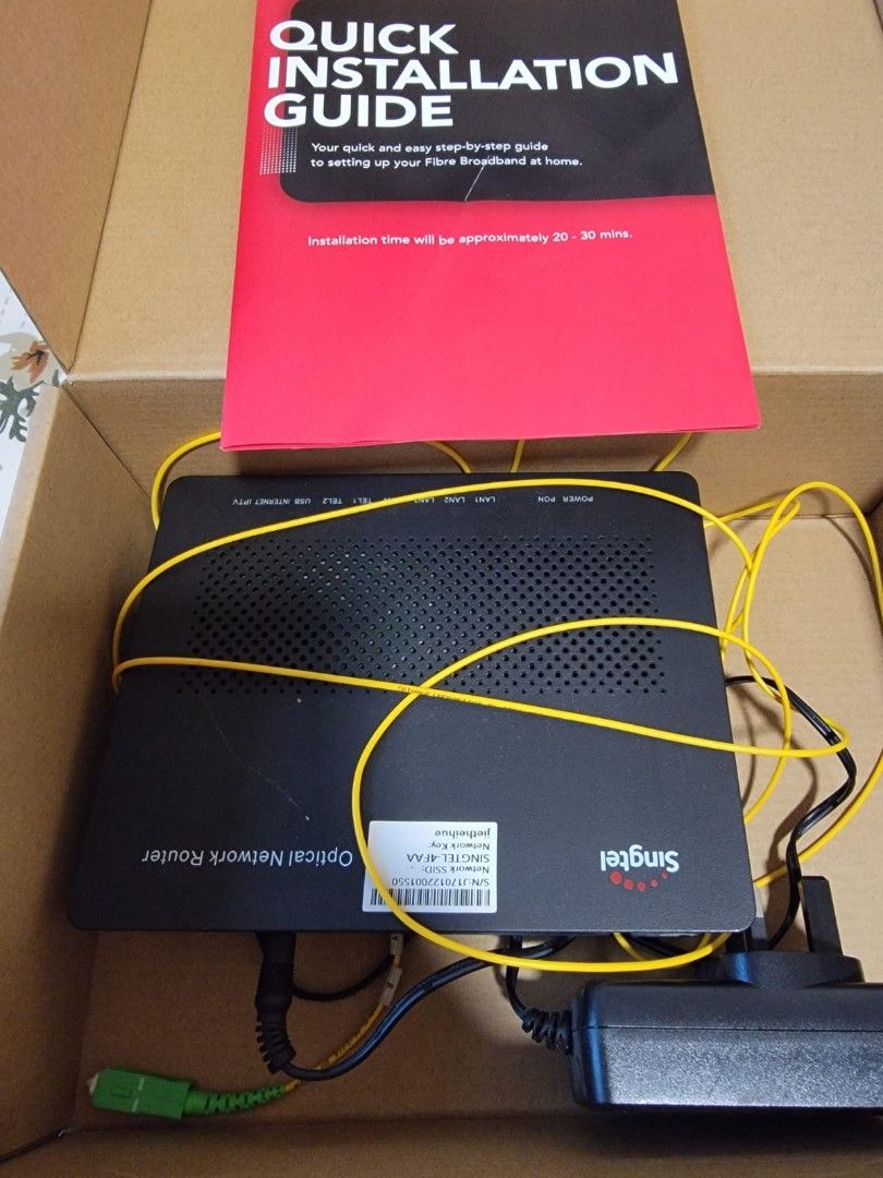 2 Singtel routers, Computers & Tech, Parts & Accessories, Networking on ...