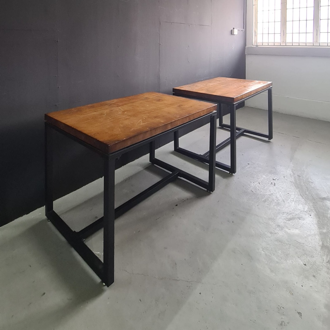 (Reduce price) 2 x Solid wood Computer/Study Table for Sale, Furniture ...