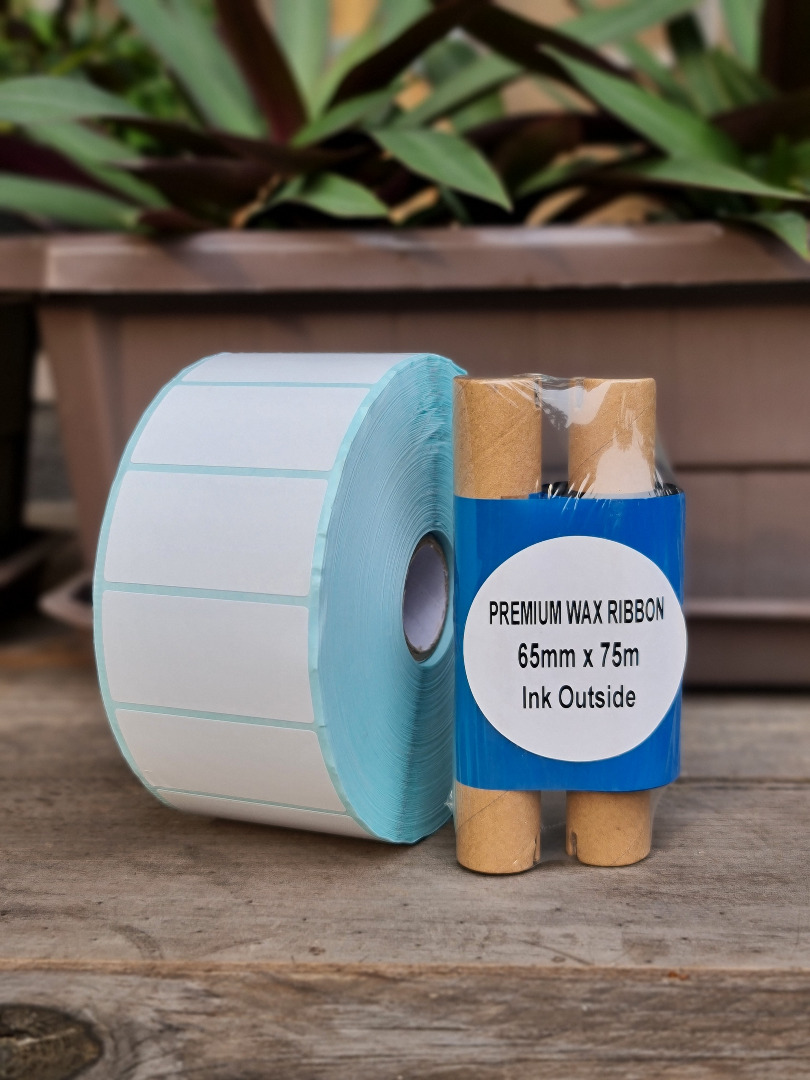 2x1 Waterproof Barcode Labels on Carousell