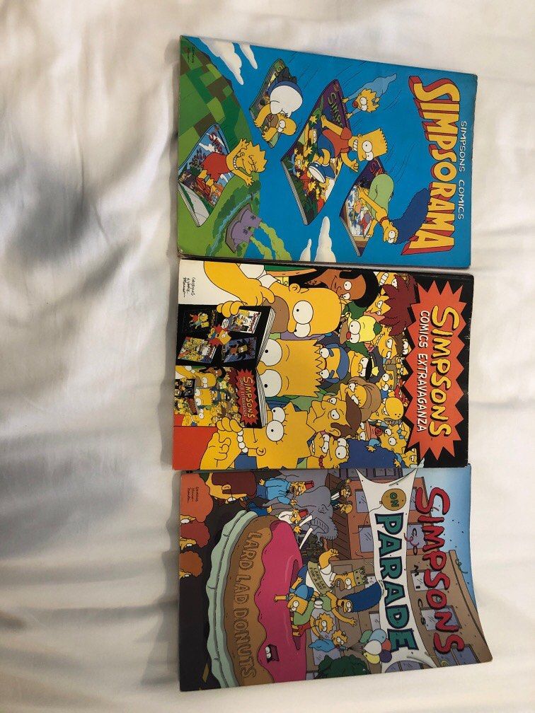 3 Simpsons comic books, Hobbies & Toys, Books & Magazines, Comics ...