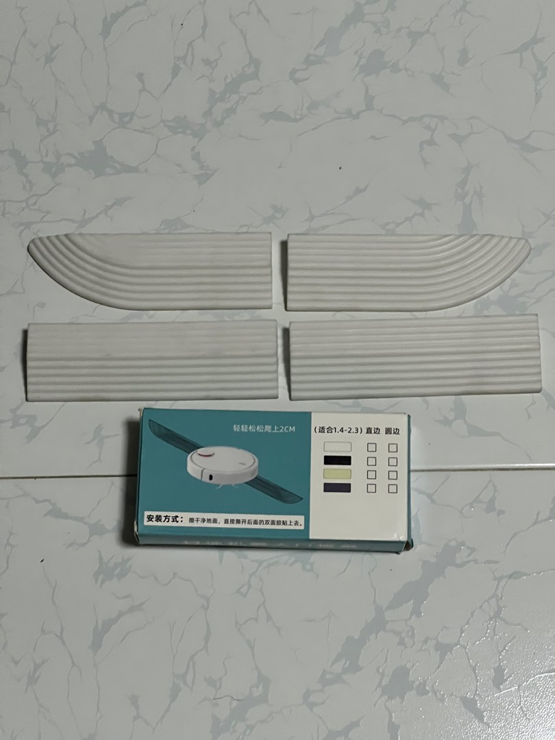 4x Threshold Bars Step Ramp for Robot Vacuum Cleaner, TV & Home ...