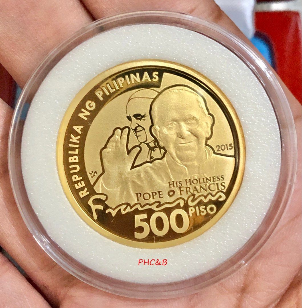 2015 500 Piso Pope Francis PAPAL VISIT / Philippines on Carousell