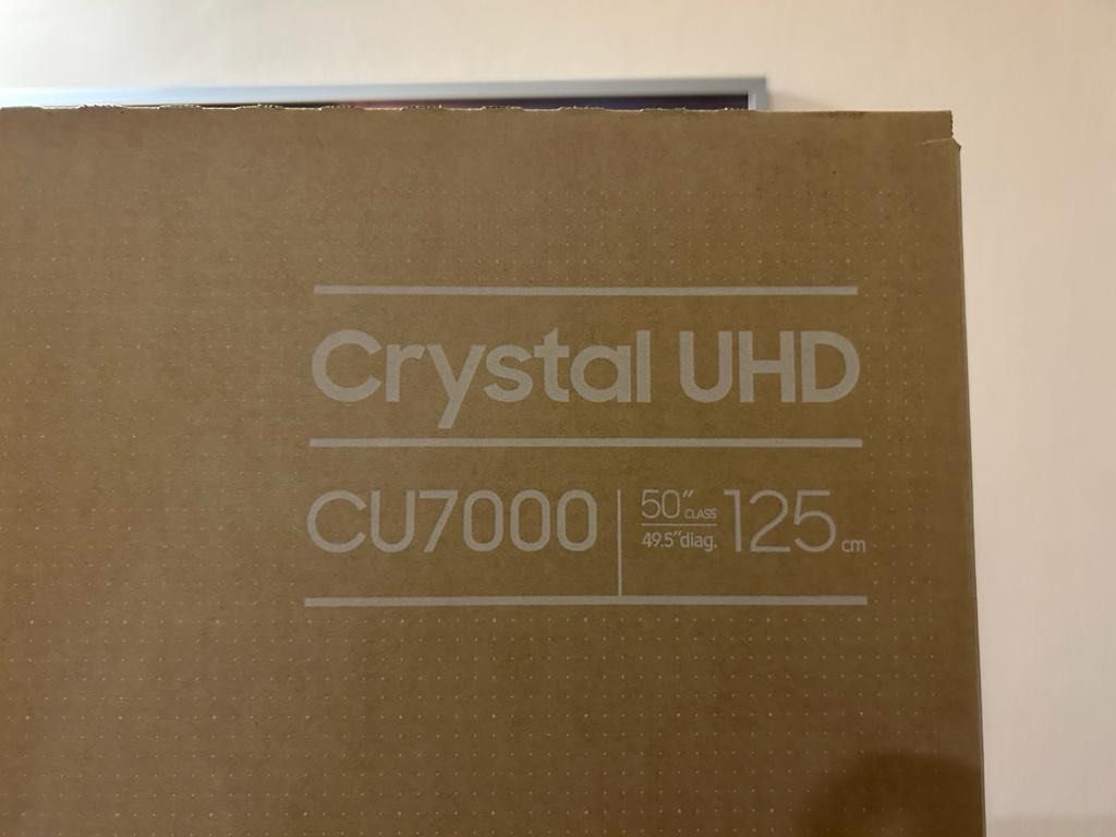 50" Samsung Crystal UHD 4K CU7000 Smart TV, TV & Home Appliances, TV ...