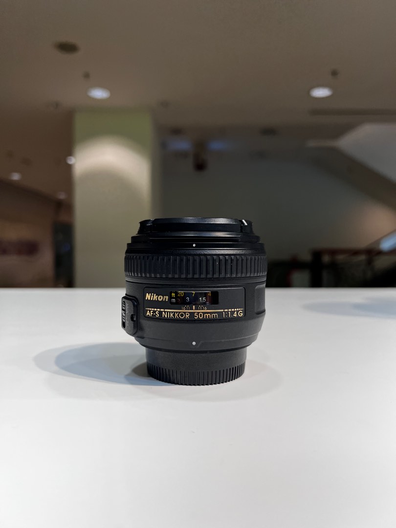 50mm f1.4G nikon, Photography, Lens & Kits on Carousell