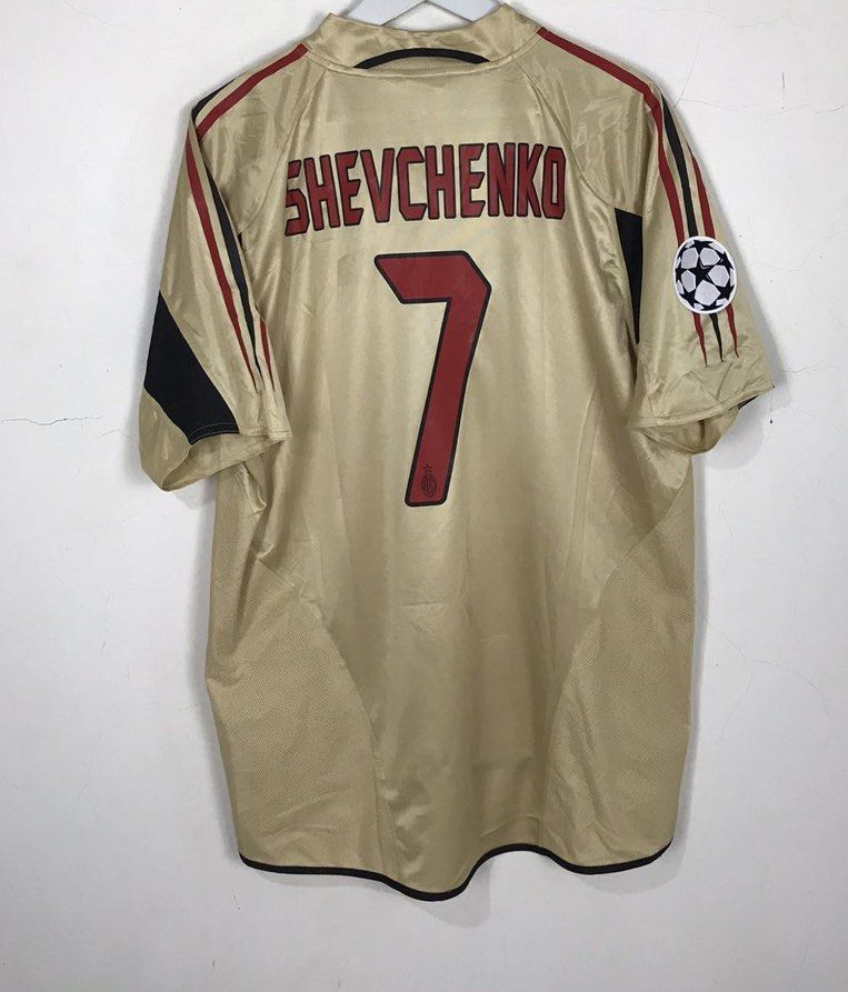 #7 Shevchenko 2004-05 Ac Milan Third soccer/football jersey/kit rare ...