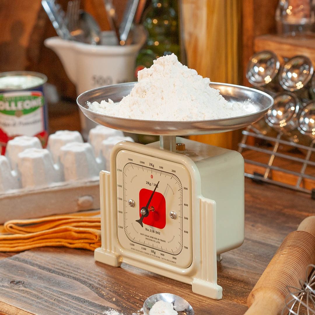 居家儀式感滿滿｜日本 DULTON Classic Gentle Scale 廚房料理磅秤 2kg｜甜點師小廚娘看過來, 家具及居家用品, 廚具和餐具, 其他廚具和餐具在旋轉拍賣