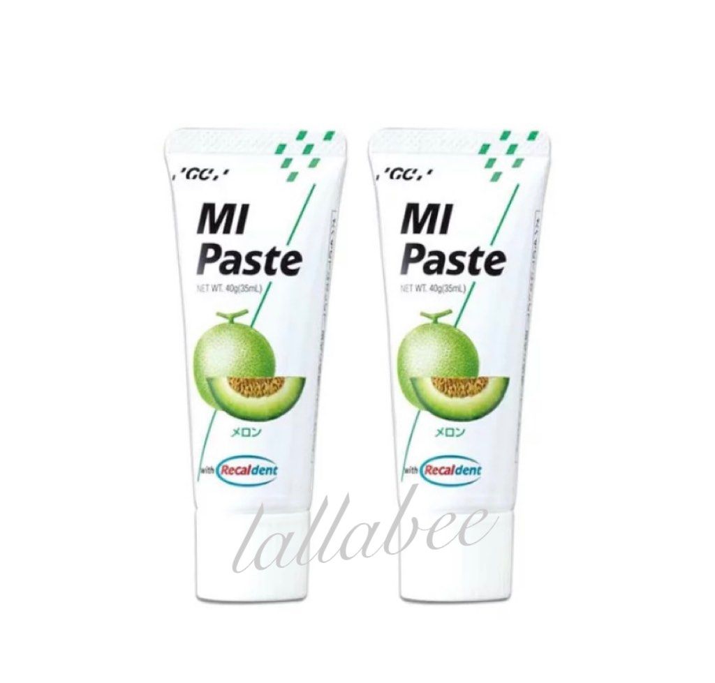 [預訂] 日本GC Mi paste tooth mousse melon flavour 蜜瓜味 40g 護牙素, 健康及營養食用品, 醫療 ...