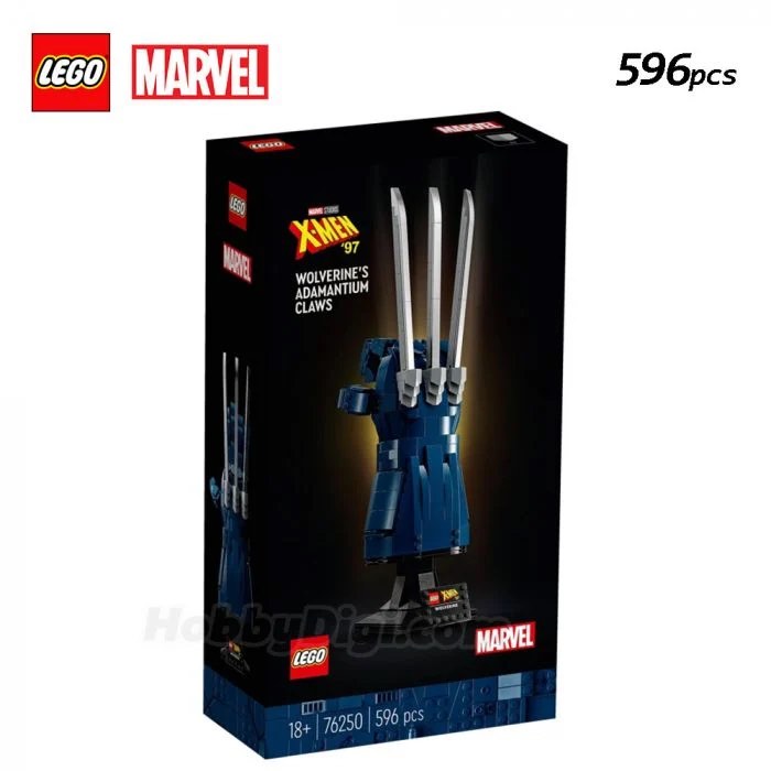 全新現貨： LEGO 76250 Wolverine's Adamantium Claws (Marvel 漫威), 興趣及遊戲, 玩具 ...