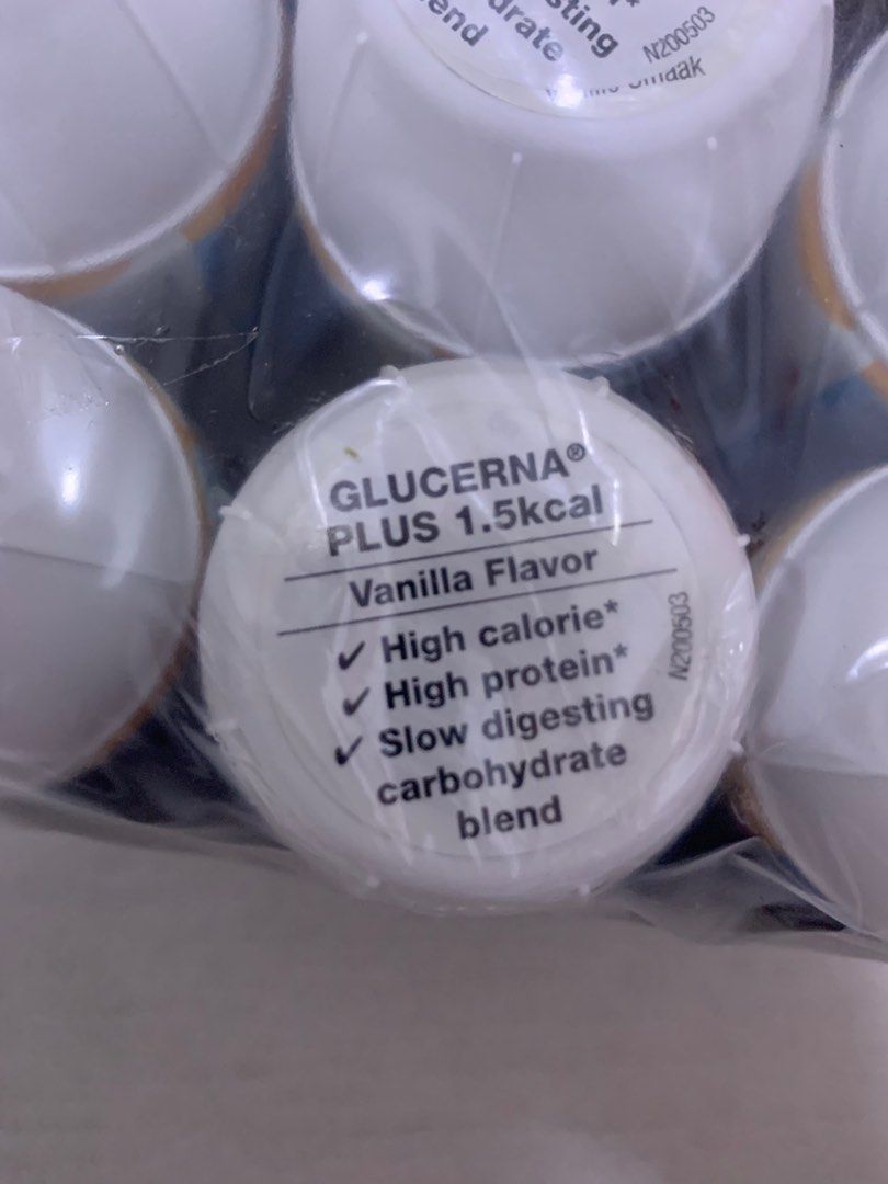 Abbott Glucerna Plus Liquid (Vanilla), Food & Drinks, Beverages on ...