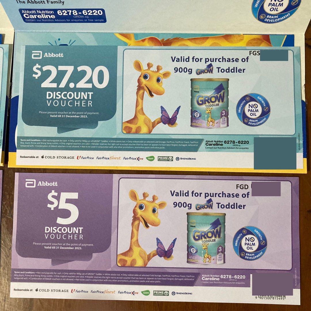 Abbott Growth Stage 3 Formula Milk for 1-3 years old 900g, Babies ...