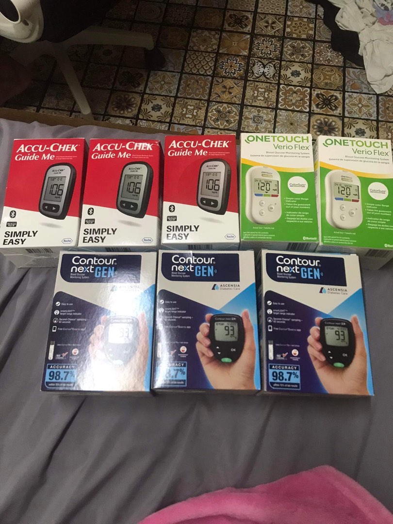 Accu-check, OneTouch, Contour Next Gen Diabetes Check on Carousell