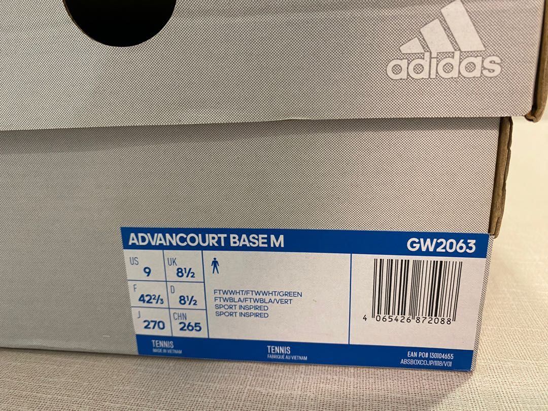 Adidas ADVANCOURT Base M, Men's Fashion, Footwear, Sneakers on Carousell