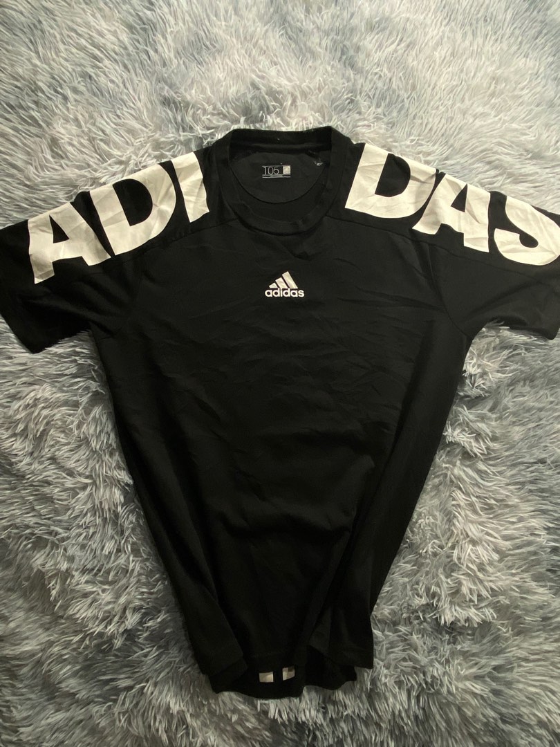 Adidas Script Shirt on Carousell