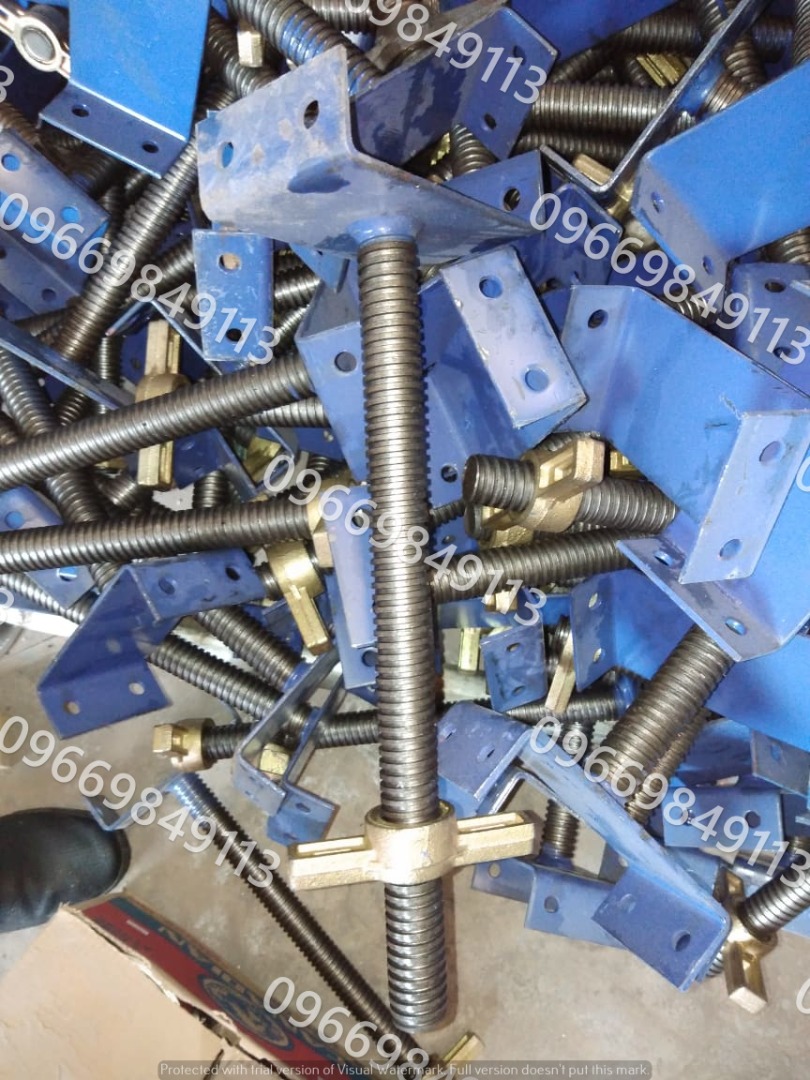 Adjsutable U head 32mm x 400mm Solid Threaded Rod Heavy Duty Brand New ...