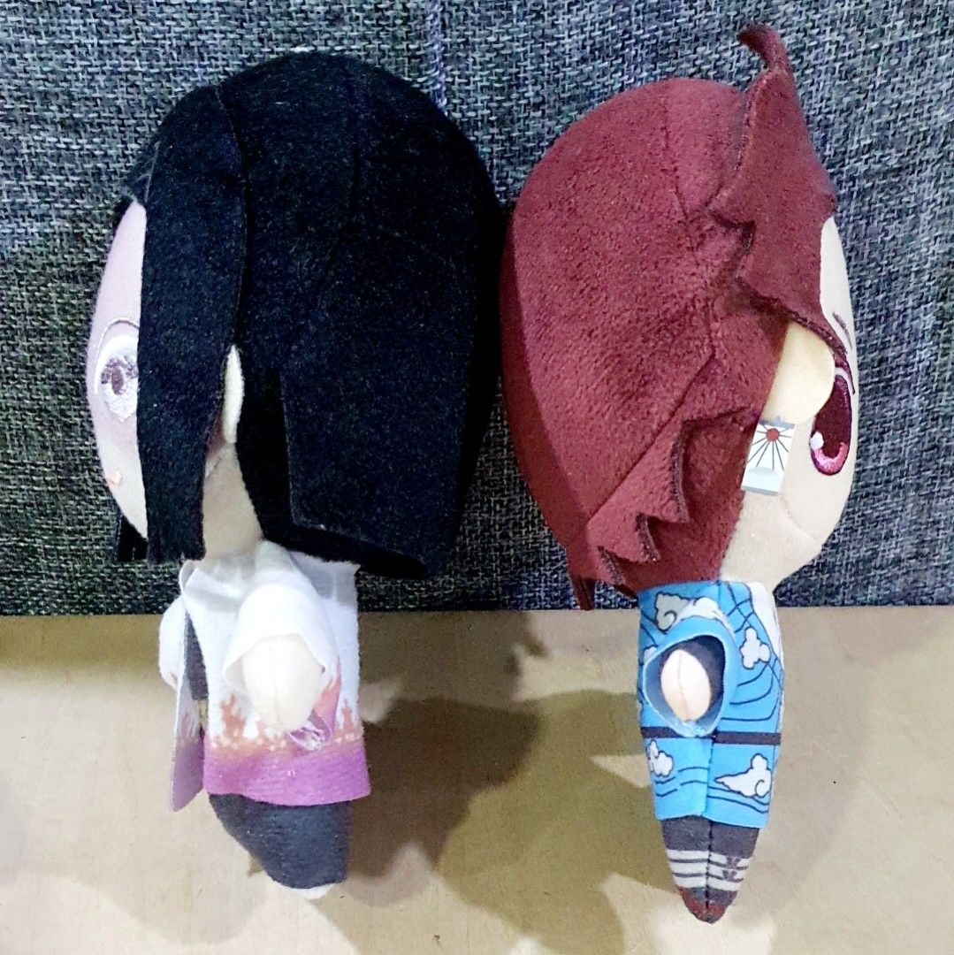 Anime Demon Slayer Kagaya Ubuyashiki and Tanjoro plush pair 17cm ...