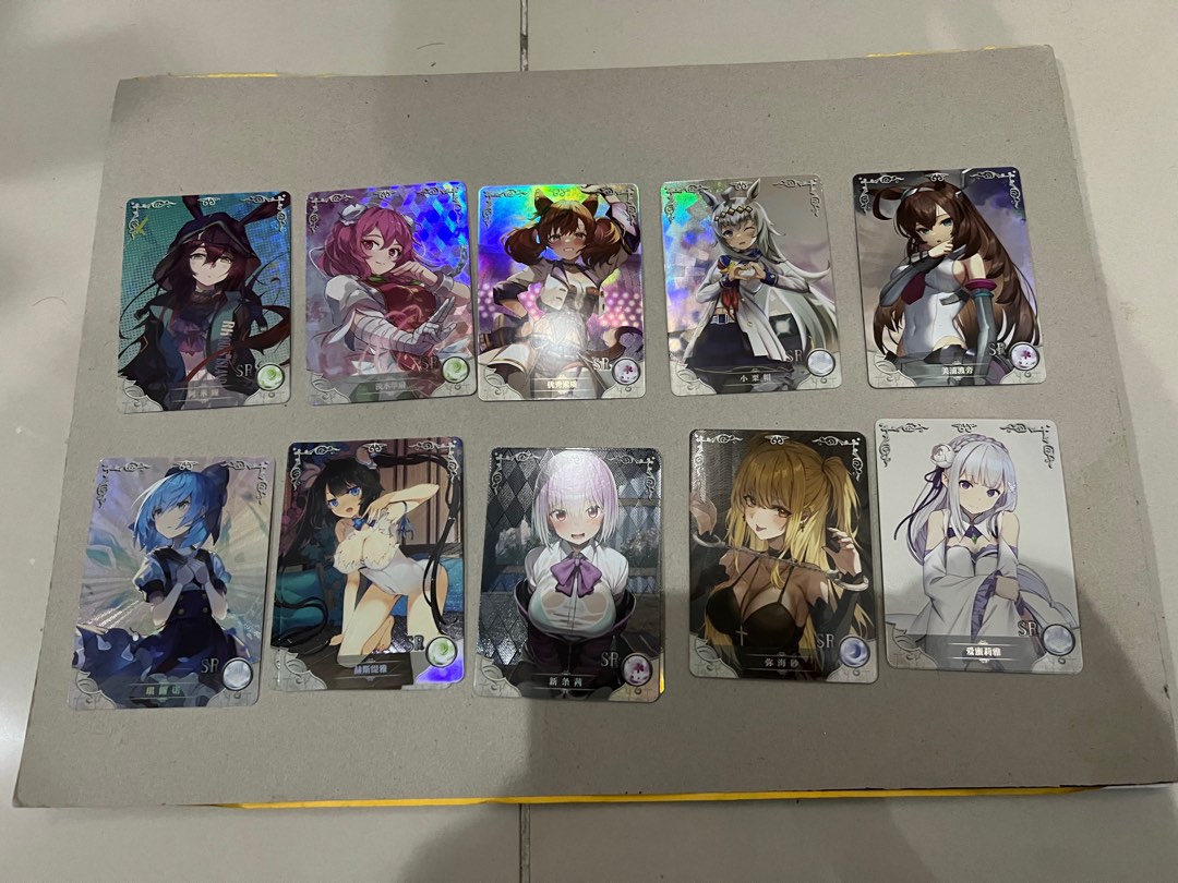 Anime SR cards, Hobbies & Toys, Collectibles & Memorabilia, Fan ...