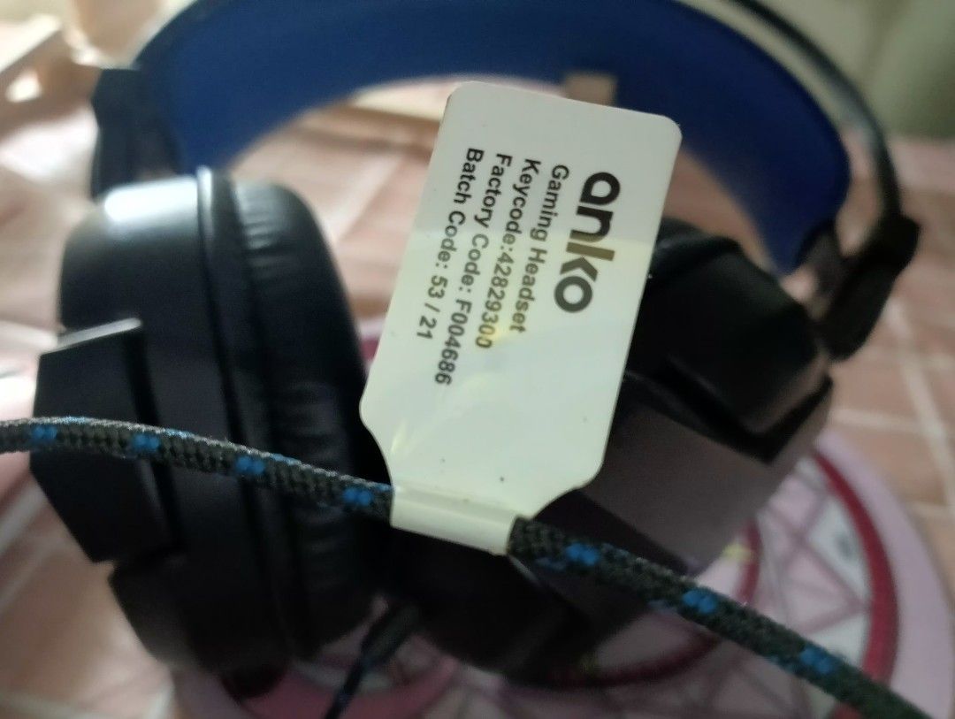 ANKO GAMING HEADSET, Audio, Headphones & Headsets on Carousell