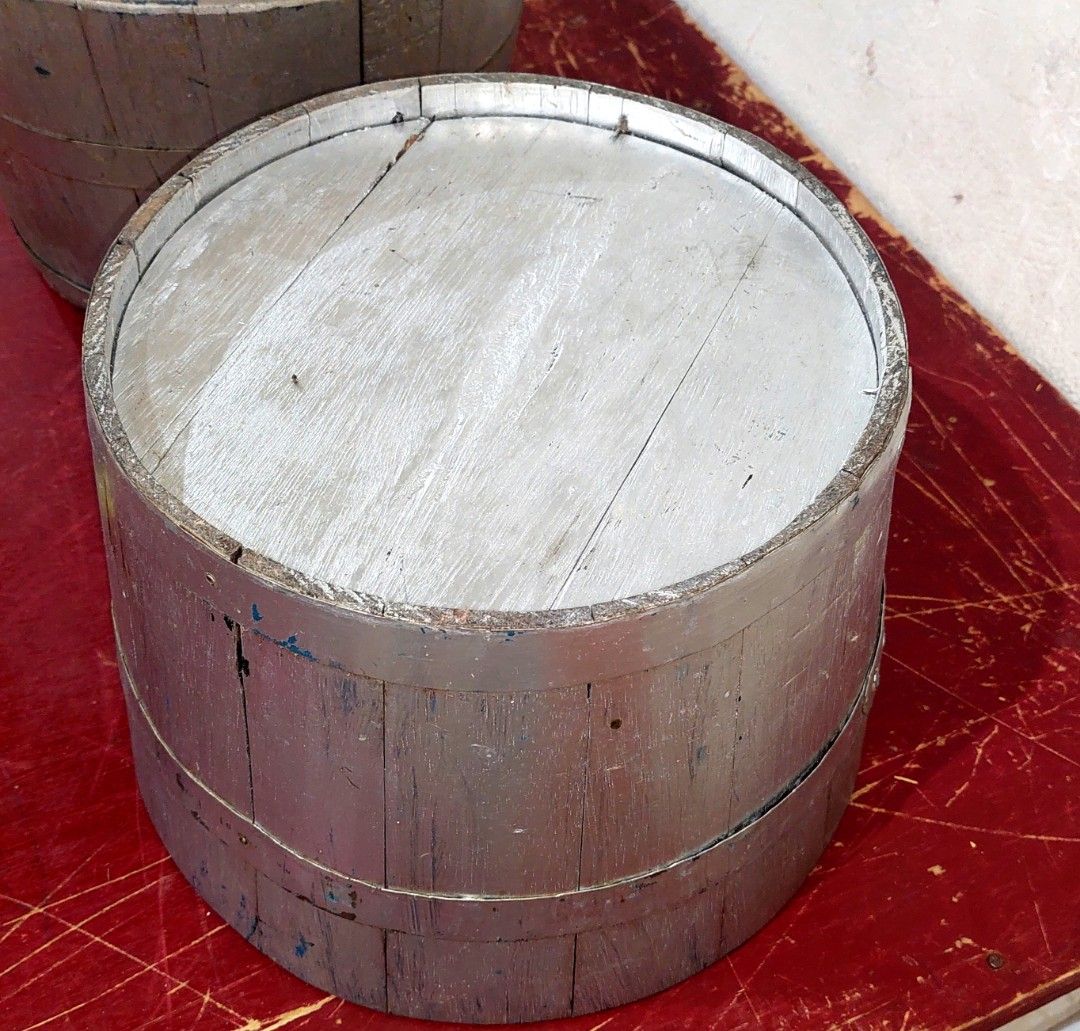 Antik/antique/vintage wooden bucket/baldi kayu, Hobbies & Toys ...