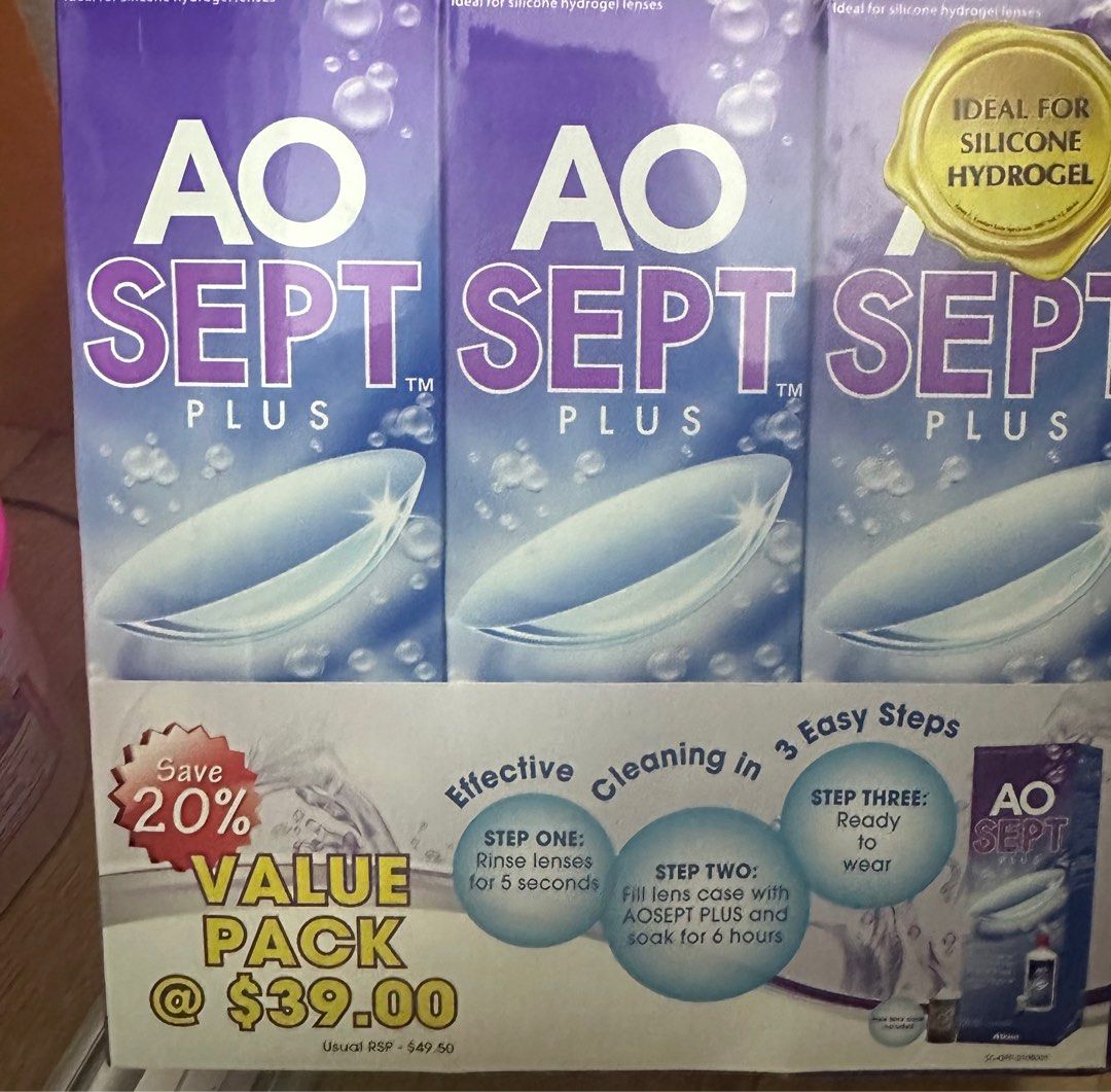 AO SEPT, Beauty & Personal Care, Vision Care on Carousell