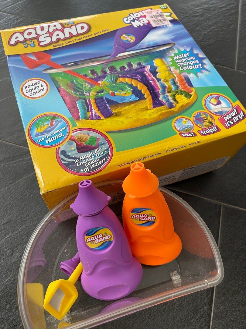 Aqua Sand, Hobbies & Toys, Toys & Games on Carousell