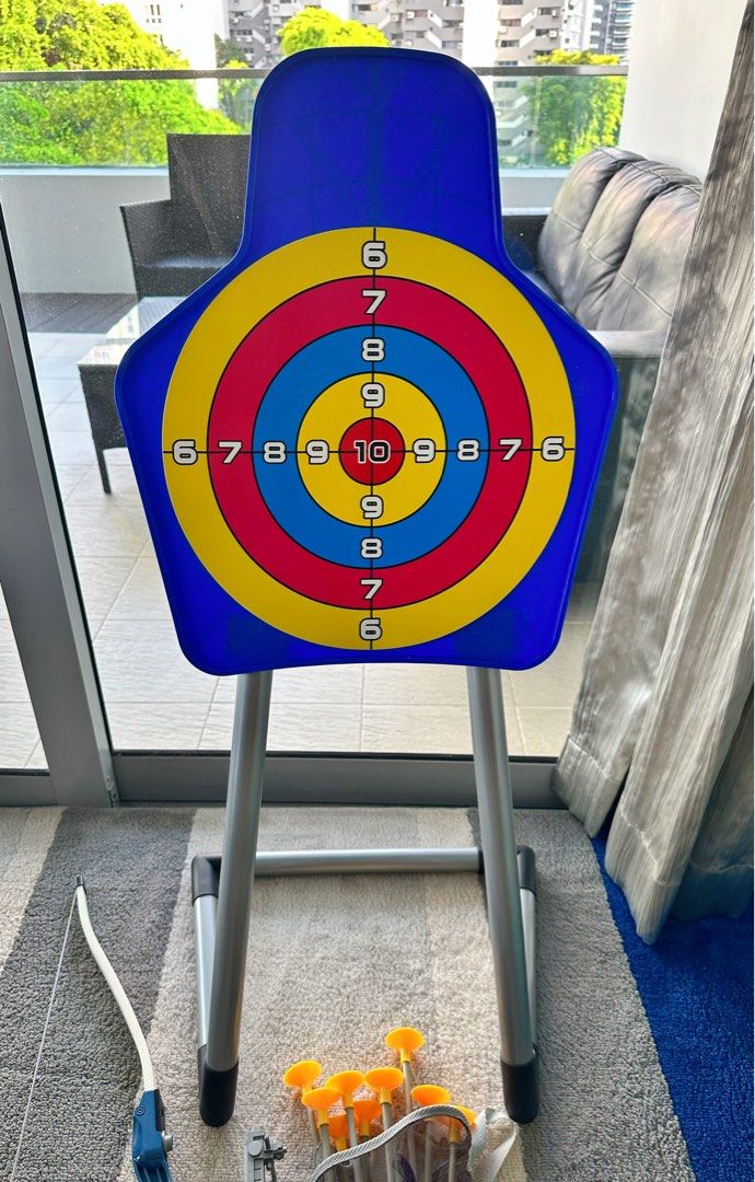 Archery set with standing target, Sports Equipment, Other Sports ...