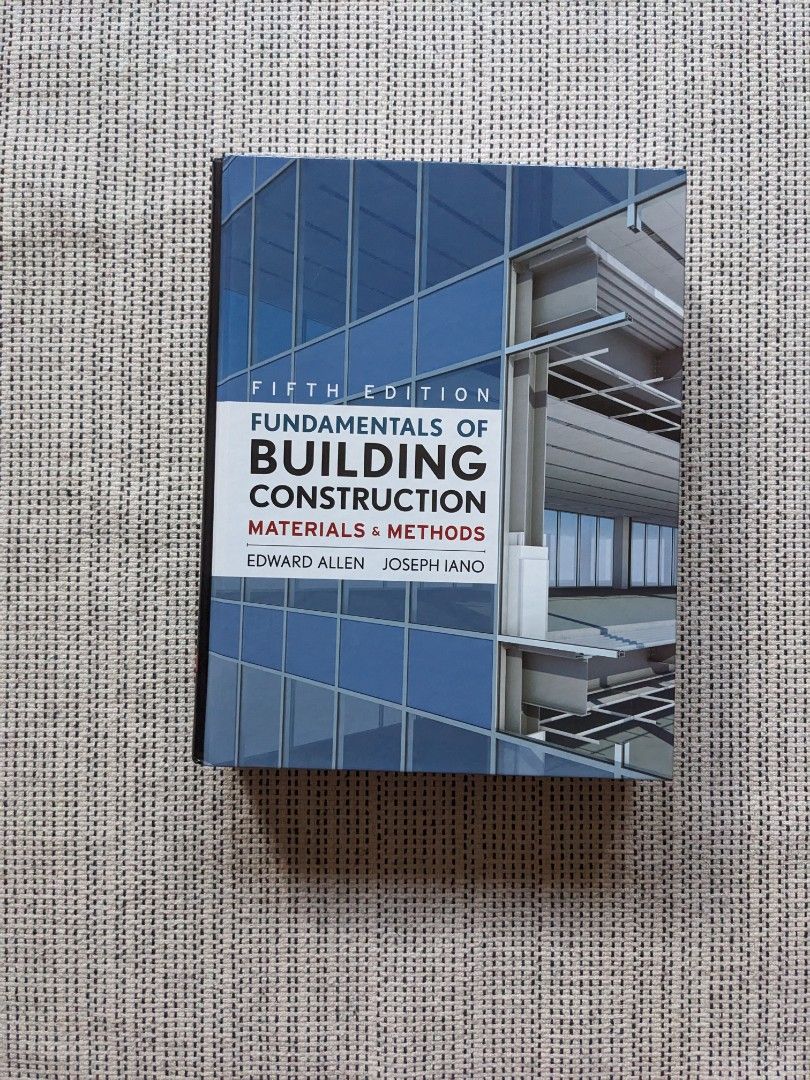 Architecture Building Construction Book, Hobbies & Toys, Books ...
