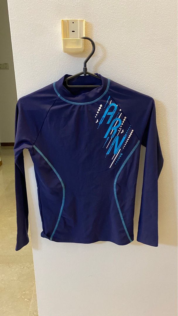 Arena rash guard, Women's Fashion, Swimwear, Rash Guard on Carousell