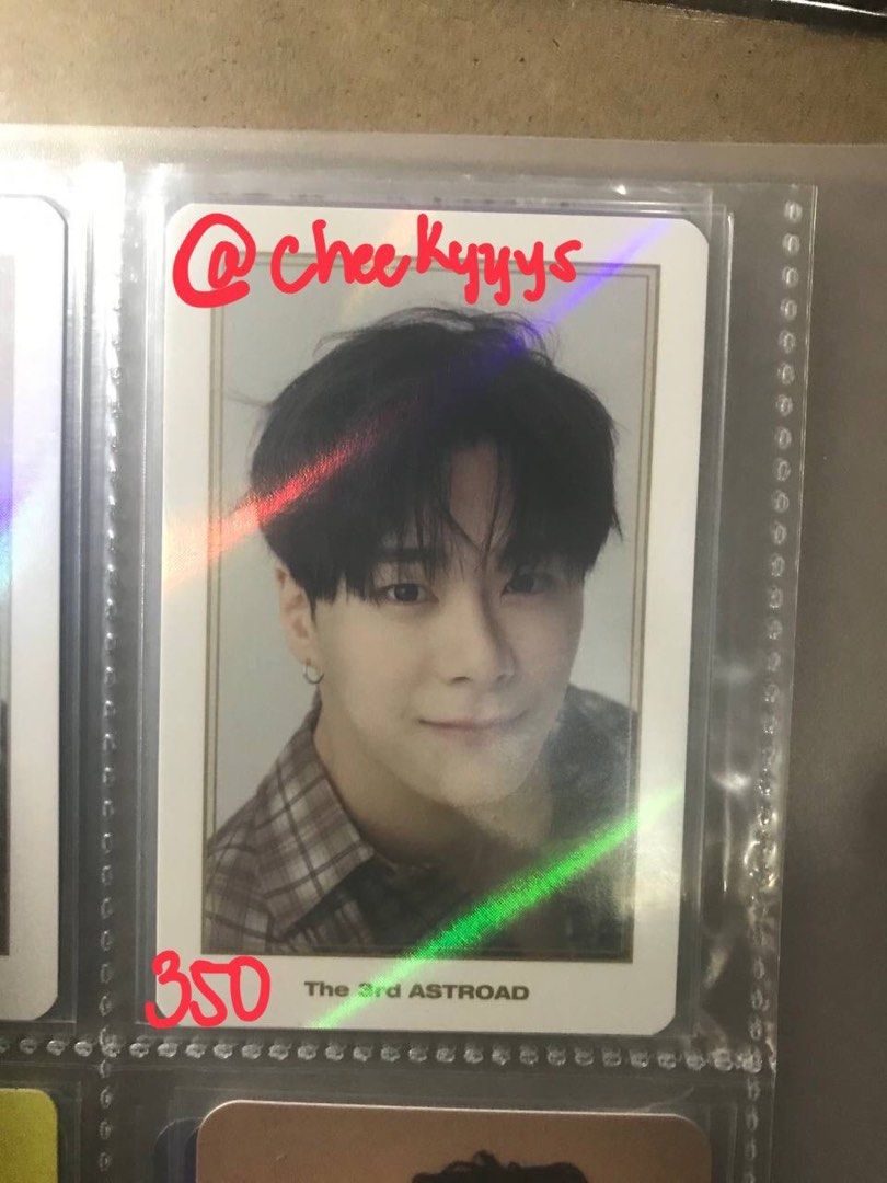 ASTRO Eunwoo Jinjin MJ Rocky Moonbin Sanha Photocards on Carousell