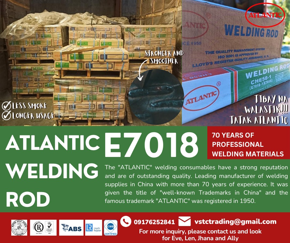 Atlantic Welding Rod E7018 on Carousell Atlantic Welding Rod E7018 on Carousell